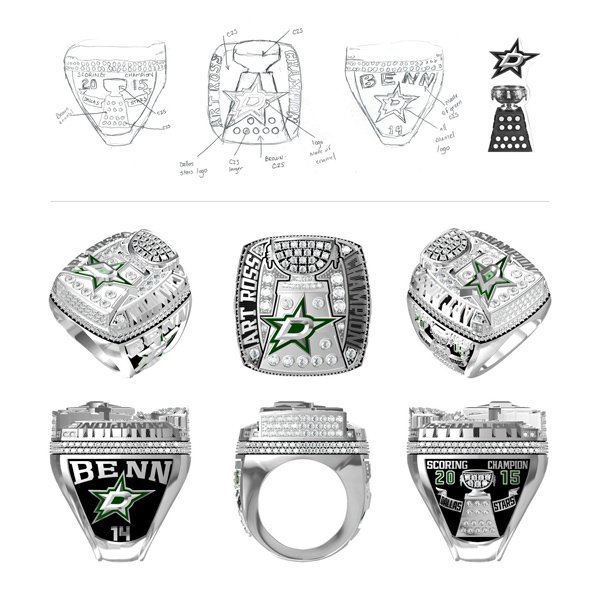 Dallas Stars Custom Championship Ring - Custom Champion Ring