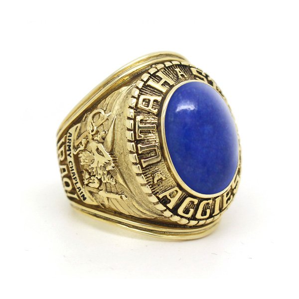 Utah State Aggies College Ring - Custom Champion Ring