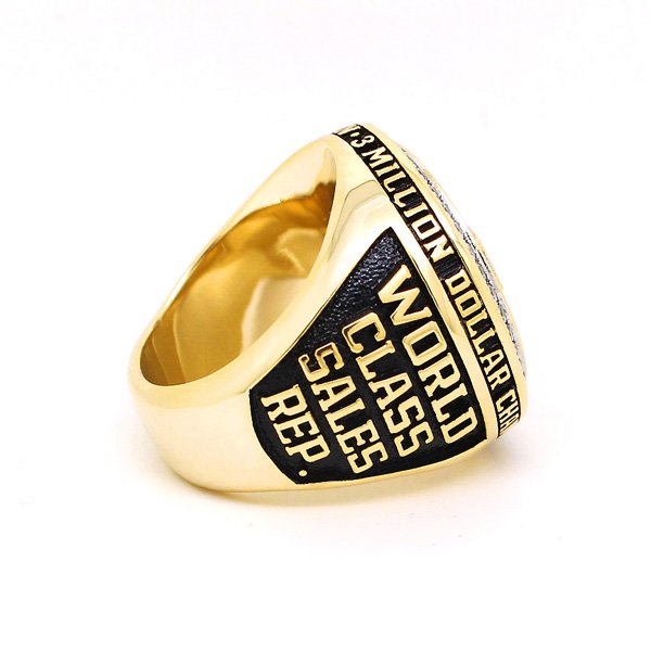 Newwell Paper World Class Sales Rep Champions Ring - Custom Champion Ring