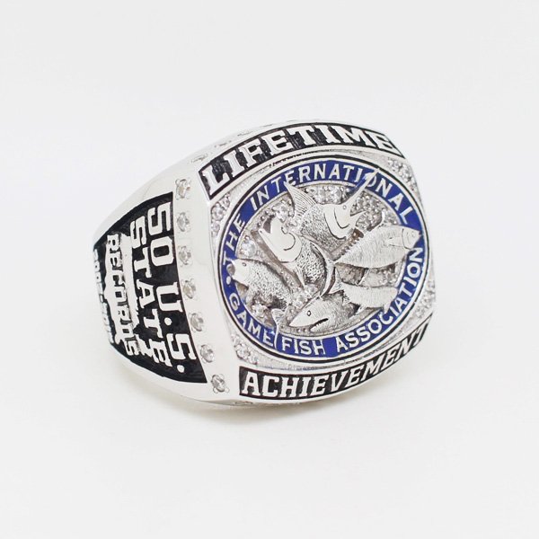 International Game Fish Association Lifetime Achievement ring - Custom ...