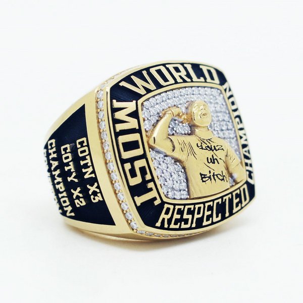 The Most Respected World Champion ring - Custom Champion Ring
