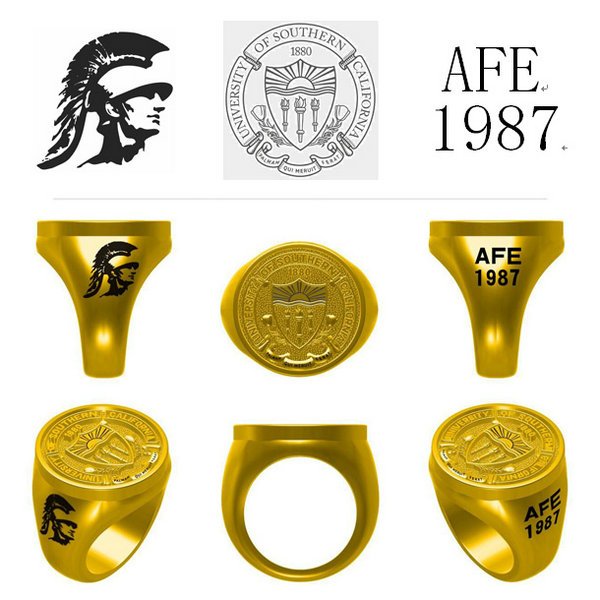 University of Southern California Custom ring - Custom Champion Ring