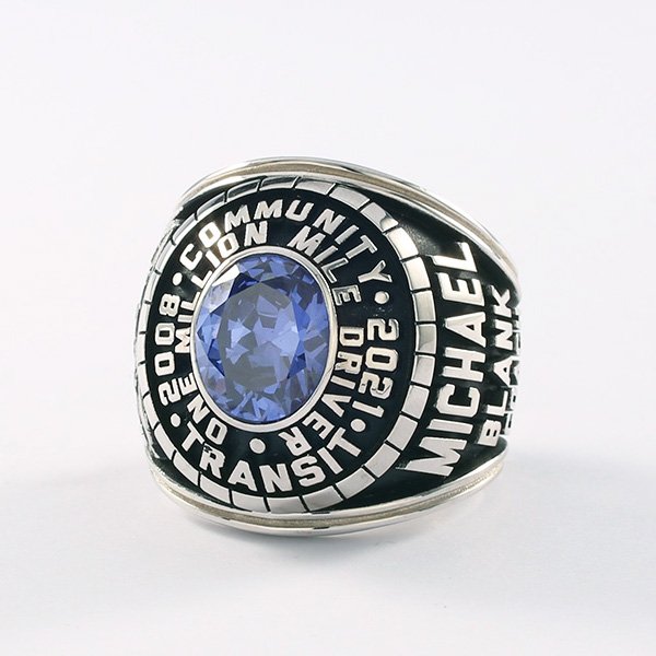 Community Transit One Million Mile Driver ring - Custom Champion Ring