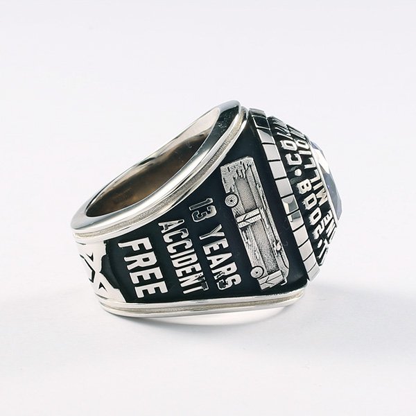 Community Transit One Million Mile Driver ring - Custom Champion Ring